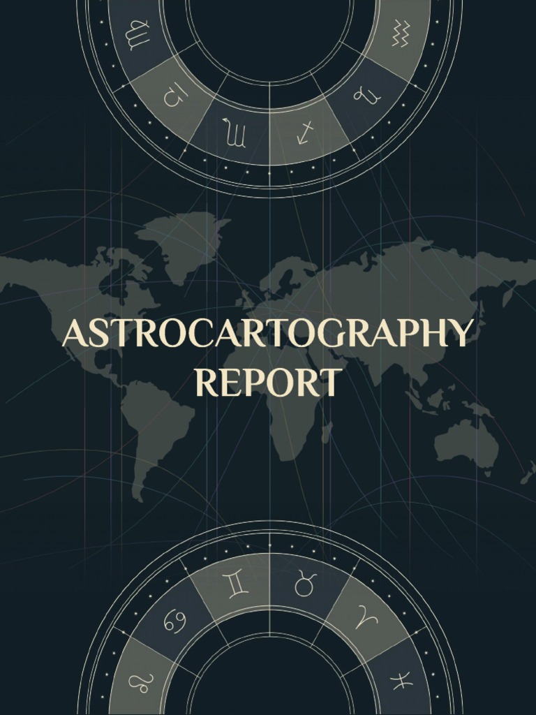 Astro Cartography | PDF | Planets In Astrology | Horoscope
