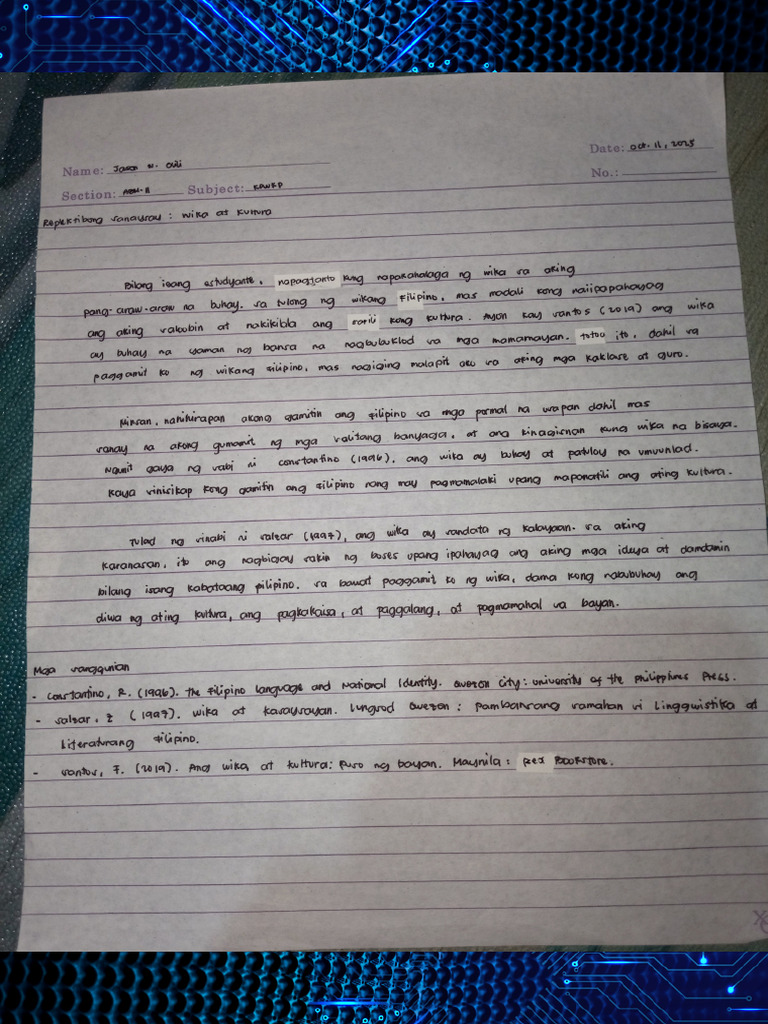 Blue and White Futuristic Page Border Portrait A3 Poster 20251105 ...