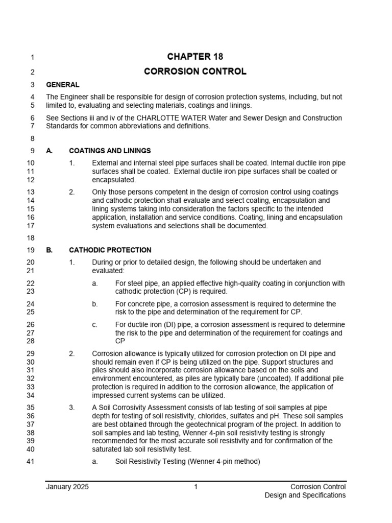Corrosion Control Design Guidelines | PDF | Electric Power Transmission ...