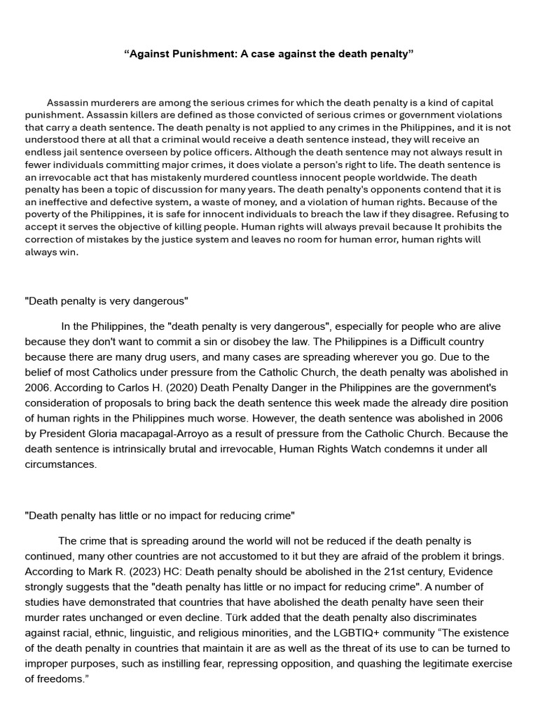 AYING.-POSITION-PAPER - Docx 20251111 205836 0000 | PDF | Capital ...