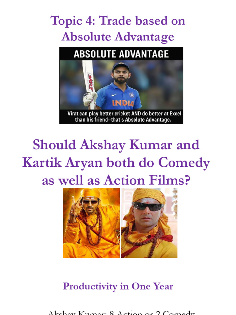 Topic 4 - Absolute Advantage | PDF | Economics | Mercantilism