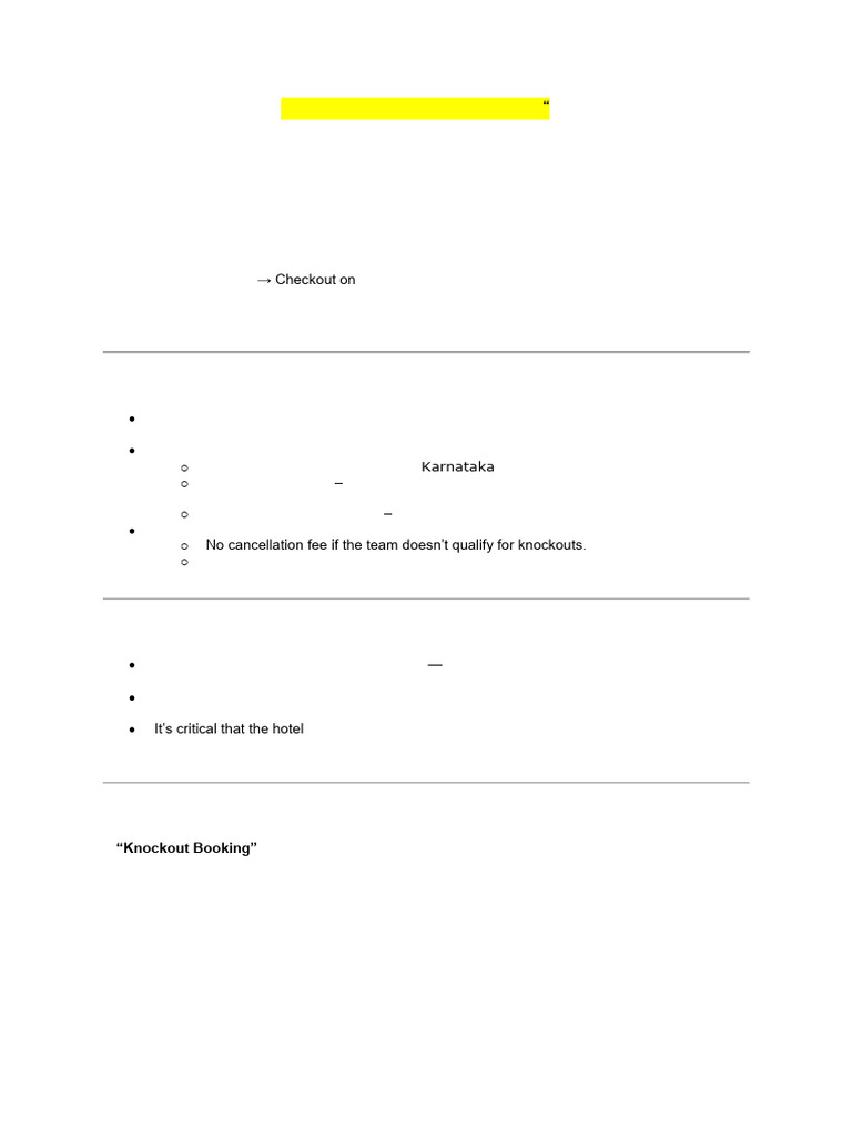 Knock Out Matches FAQs | PDF