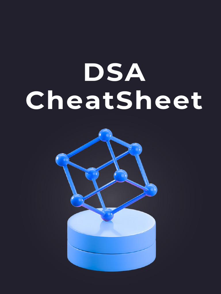 ?a Complete Data Structures and Algorithms Cheatsheet? | PDF | Queue (Abstract Data Type ...