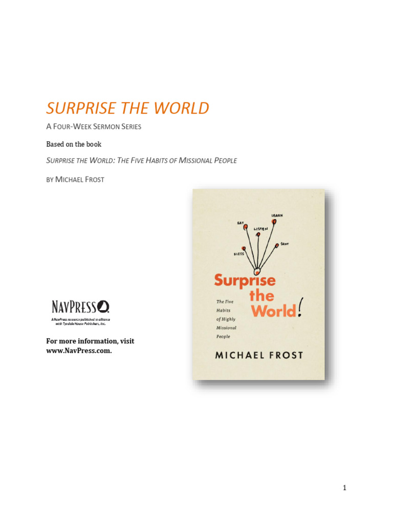 Four-Week Sermon Series Guide | PDF | Jesus | Resurrection Of Jesus