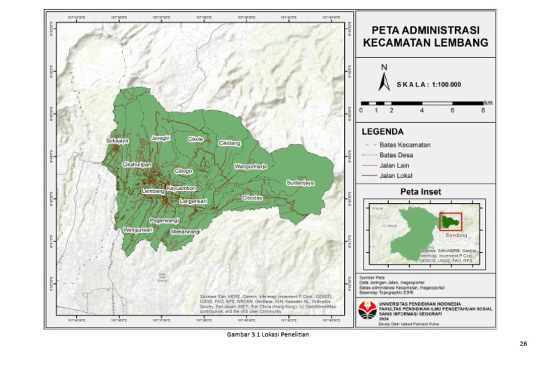 Peta Lokasi Penelitian | PDF