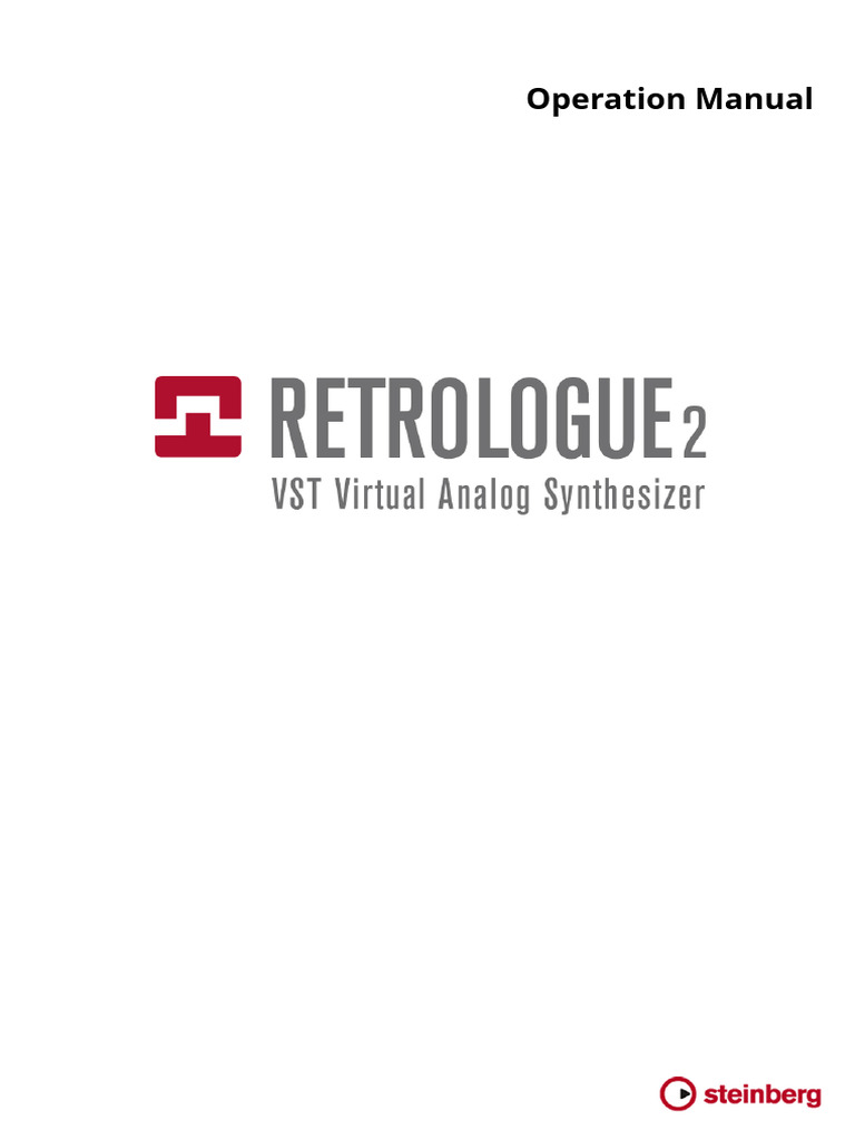 Retrologue 2.4.0 User Manual | PDF | Electronic Oscillator | Amplitude