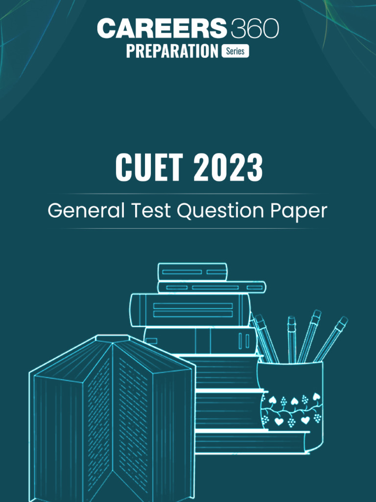 CUET 2023 General Test Question Paper | PDF