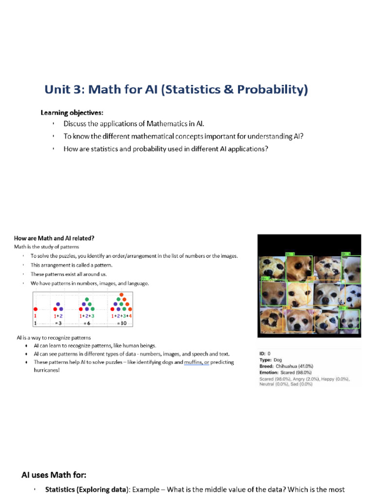 Math in AI | PDF