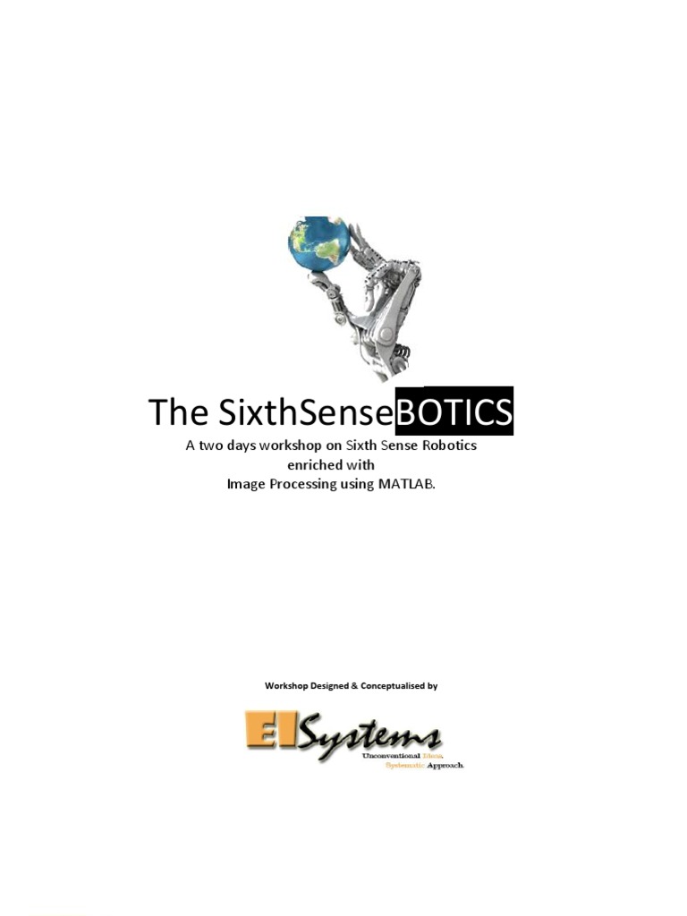 Sixth Sense Robotics Workshop Proposal | PDF | Microcontroller ... Sixth Sense Robotics Workshop Proposal | PDF | Microcontroller ...