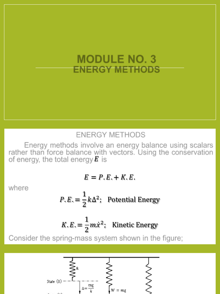 Module 3 | PDF | Oscillation | Physical Quantities