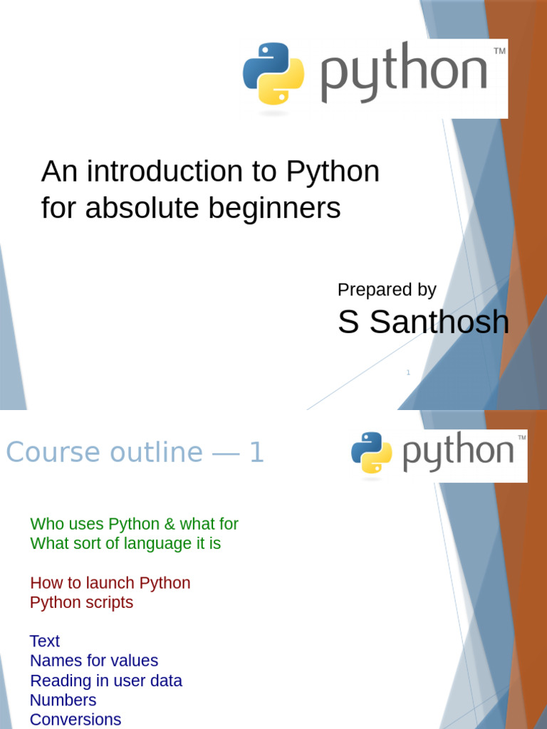 429998354-Python-I-pptx | PDF | Boolean Data Type | Python (Programming ...