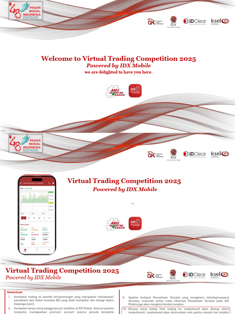 Kompetisi Trading Virtual Mahasiswa 2025 | PDF