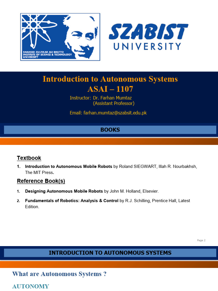 Autonomous Science Theory | PDF | Robot | Robotics
