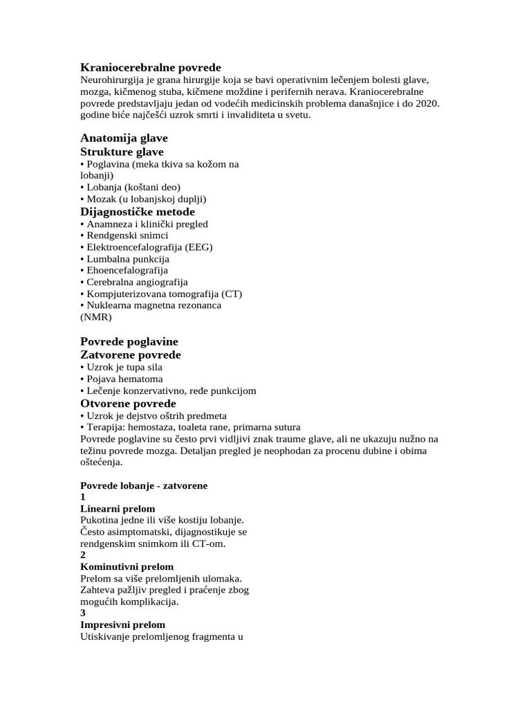 Hirurgija | PDF