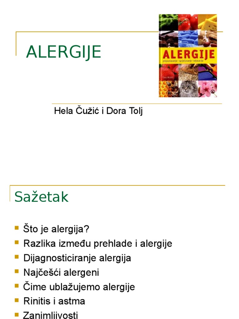 ALERGIJE | PDF