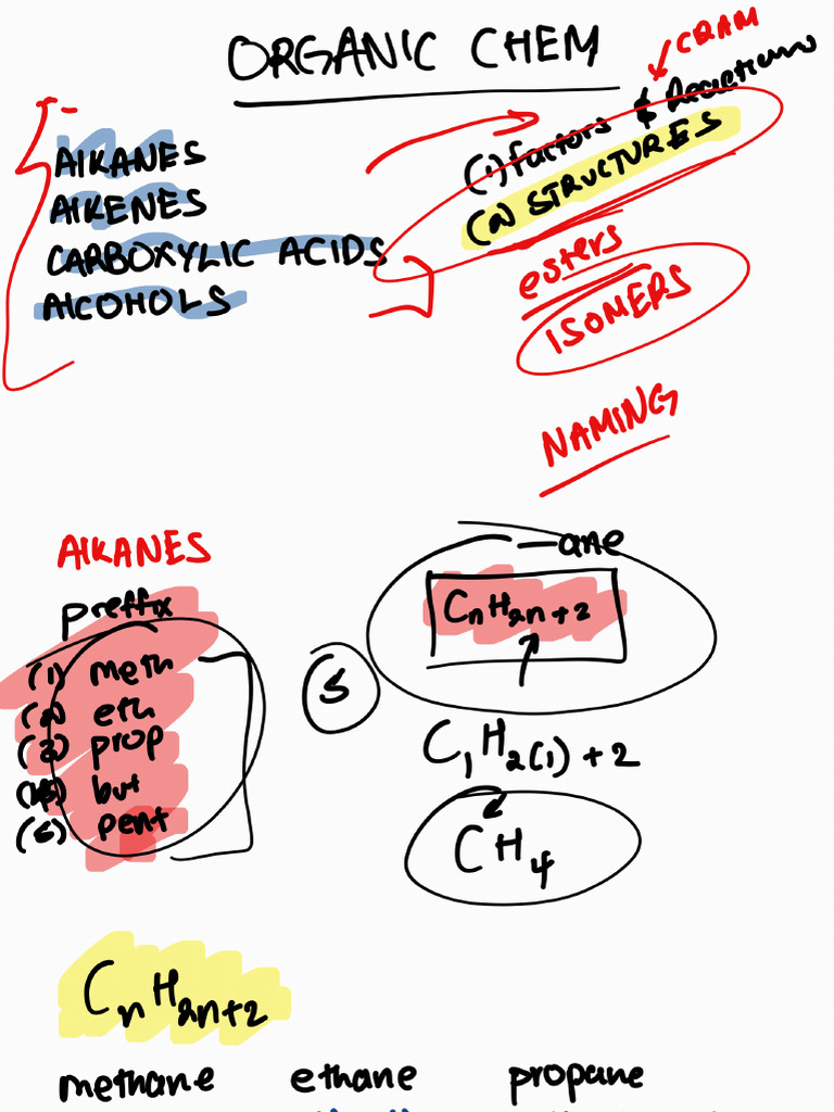 Organic Chem Notes | PDF
