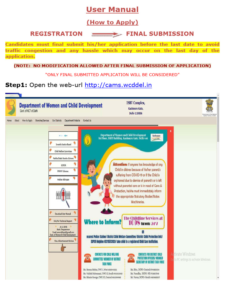 Candidate User Manual | PDF | Software | Computing