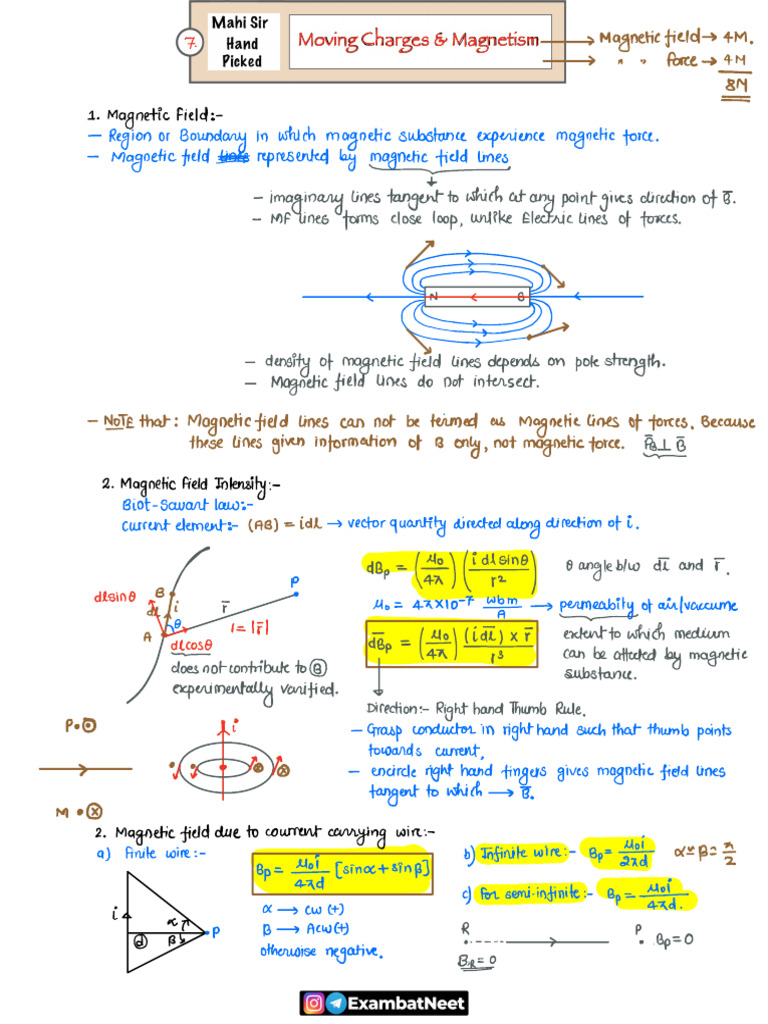 Understanding Magnetic Fields and Forces | PDF | Electrodynamics ...
