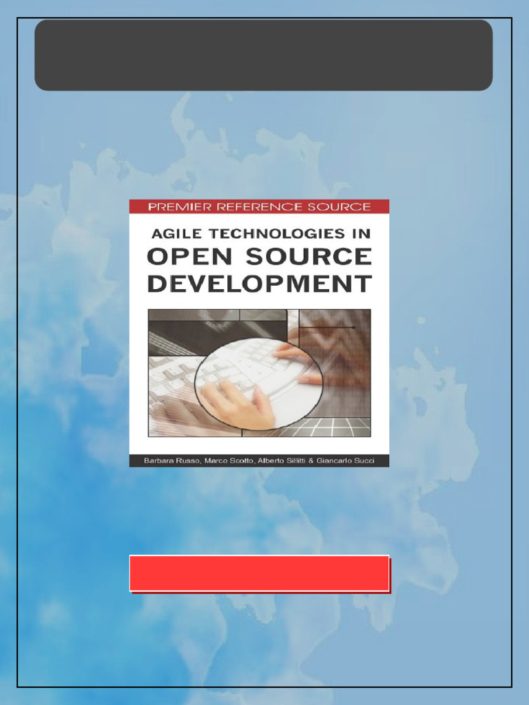Agile Technologies in Open Source Development Premier Reference Source 1st Edition Barbara Russo ...