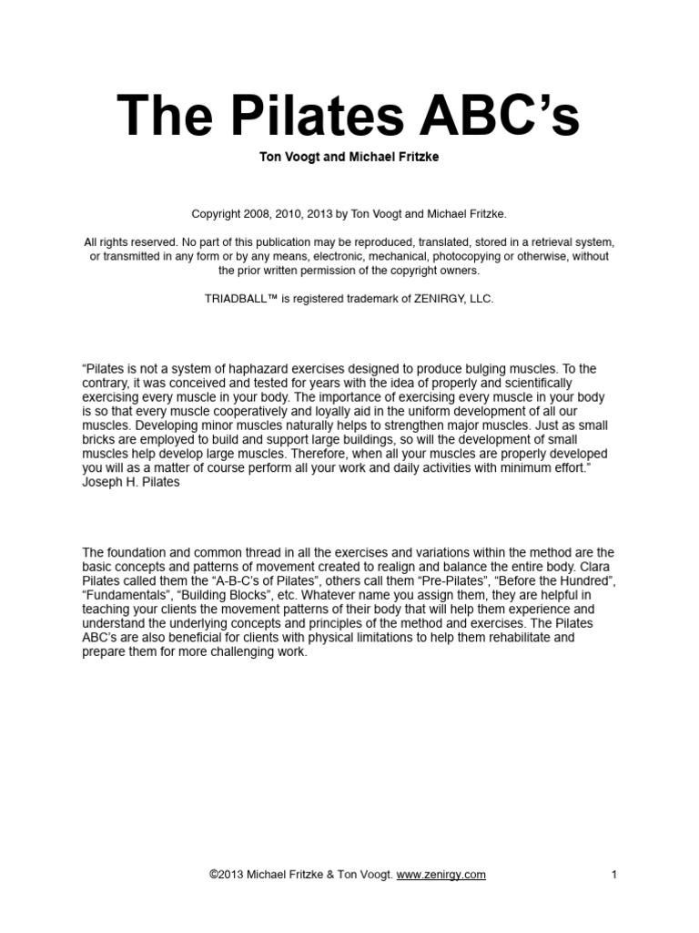 Understanding Pilates Fundamentals | PDF | Pelvis | Human Leg