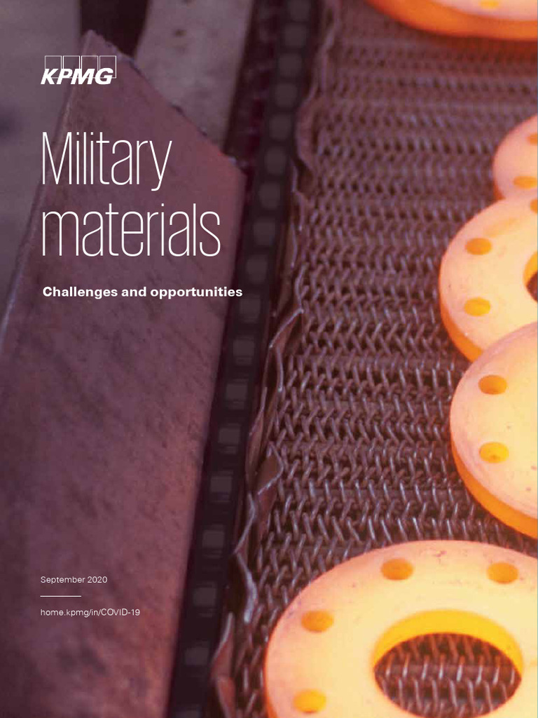 Military Materials: Challenges & Opportunities | PDF | Alloy | Steel