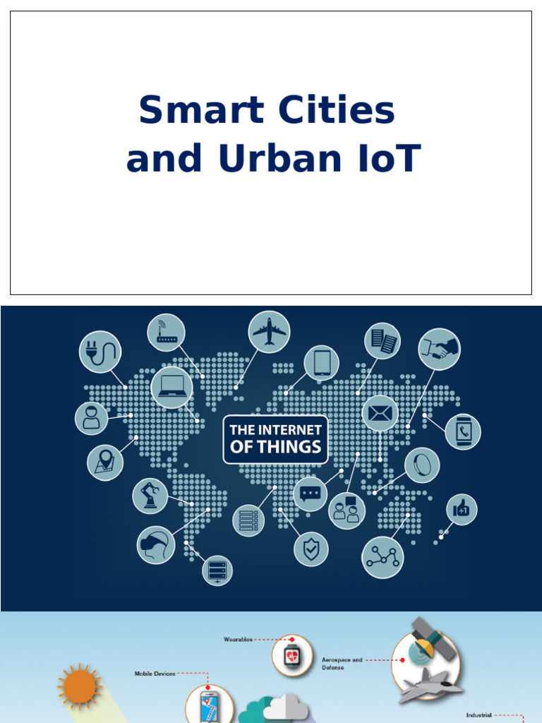 Week 4C Smart Cities and Urban IoT | PDF