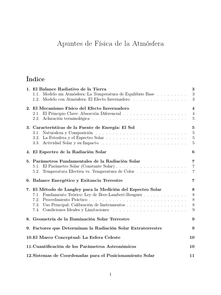 Radiación_solar_no_atenuada | PDF | Ecuador | Dom