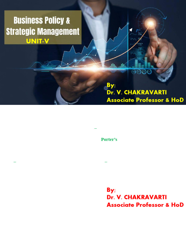 BPSM - UNIT-5 | PDF | Competitive Advantage | Marketing