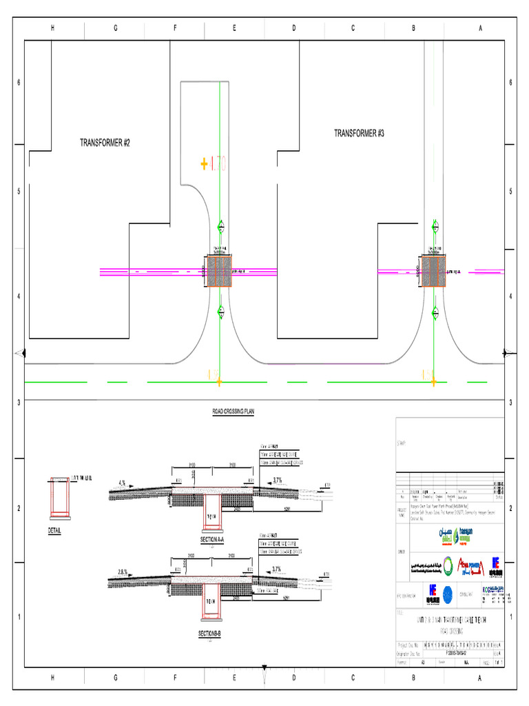 Unit 2 & 3 Main Transformer Cable Trench Road Crossing | PDF
