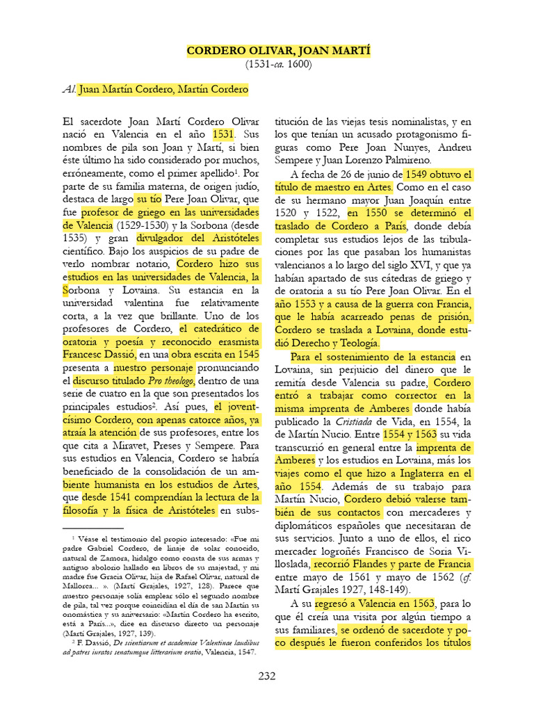 Cordero Juan Martin | PDF