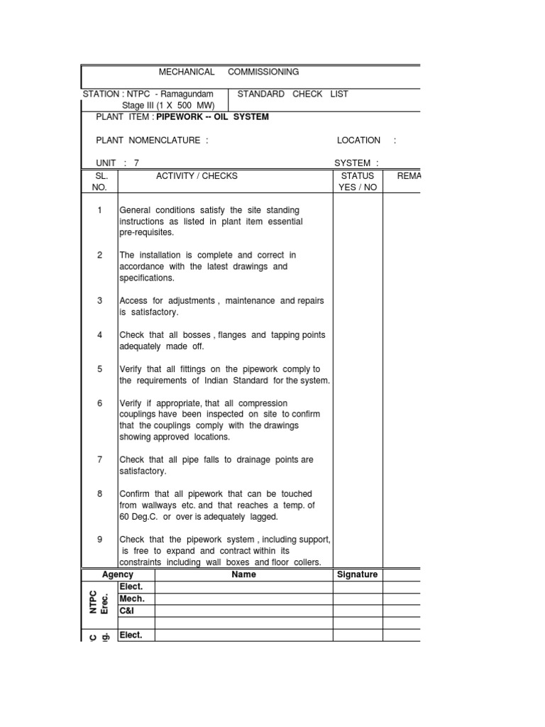 Pipework Oil System | Download Free PDF | Pipe (Fluid Conveyance ...