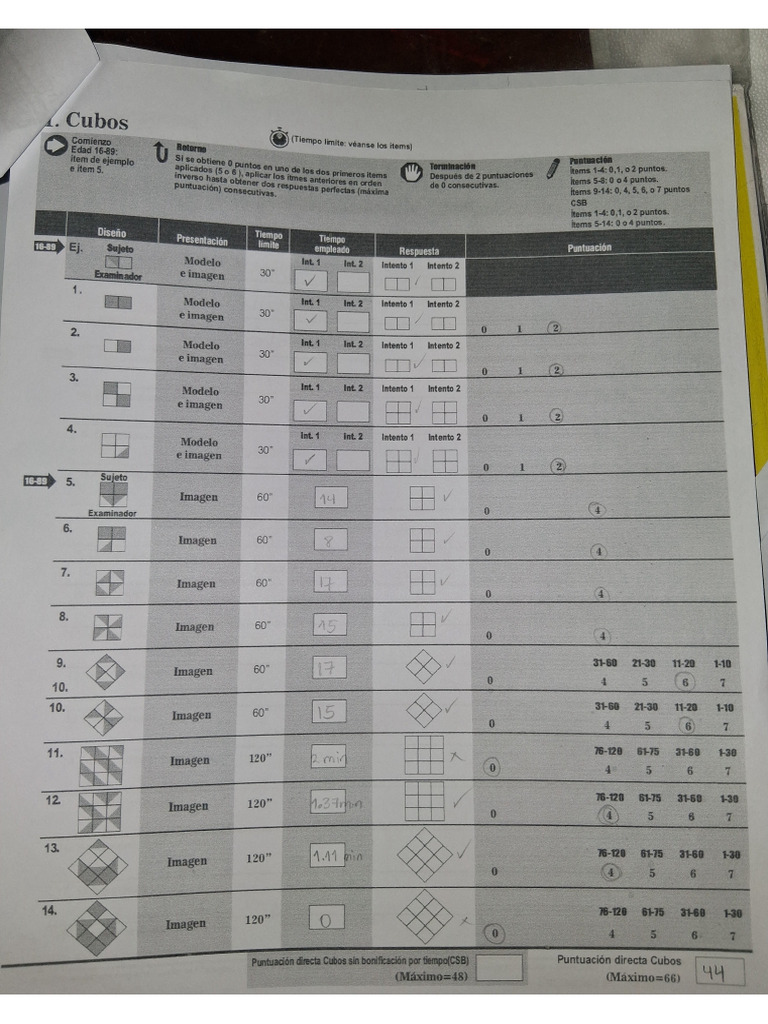 Wisc IV | PDF