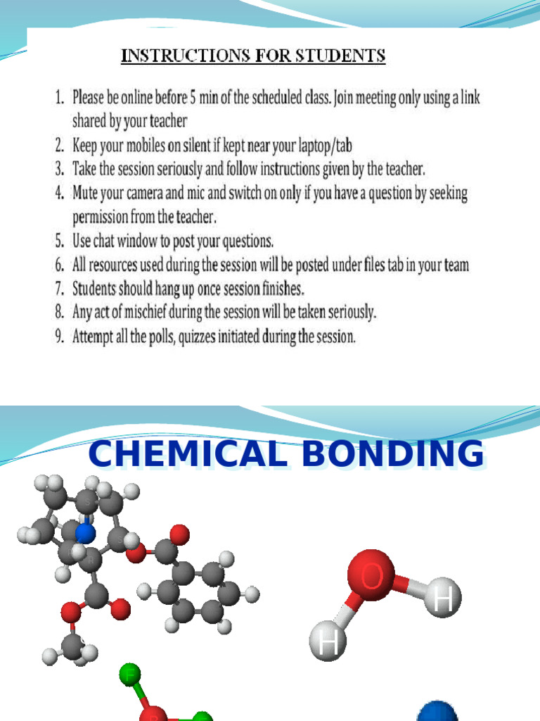 4 Chemical Bonding | PDF | Ion | Chemical Bond
