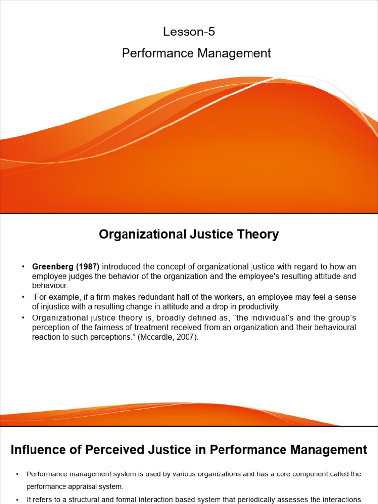 Lesson 5 in PDF (Updated) | PDF | Performance Appraisal | Goal Setting