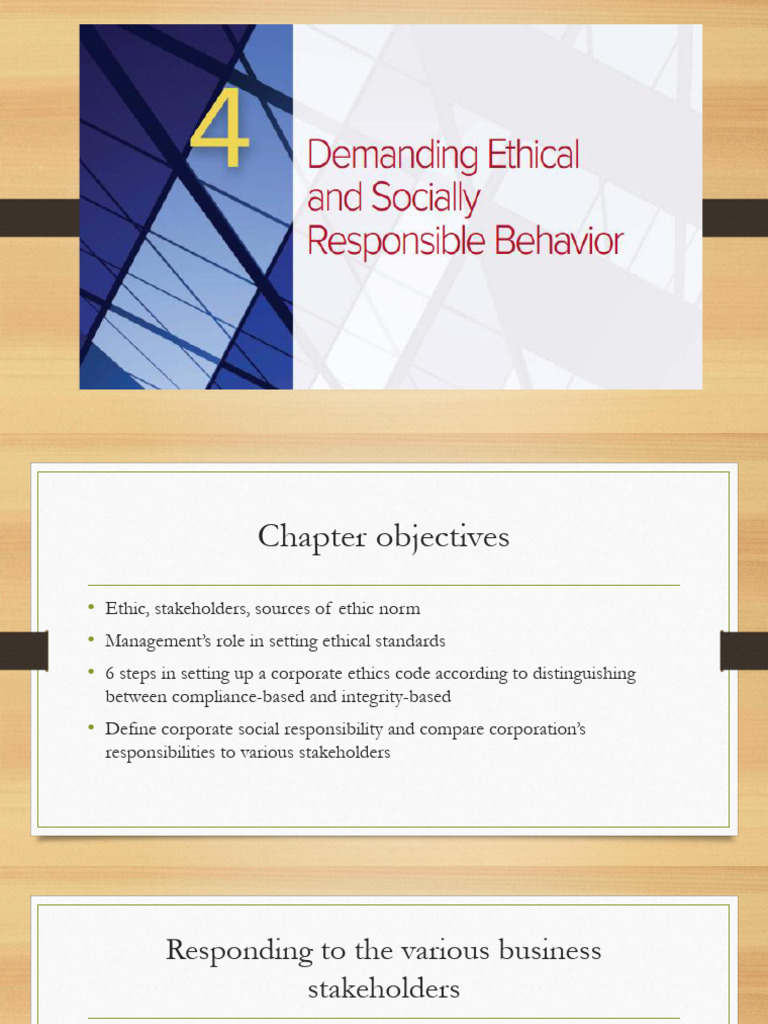 Understanding Business Ethics and CSR | PDF | Business Ethics ...
