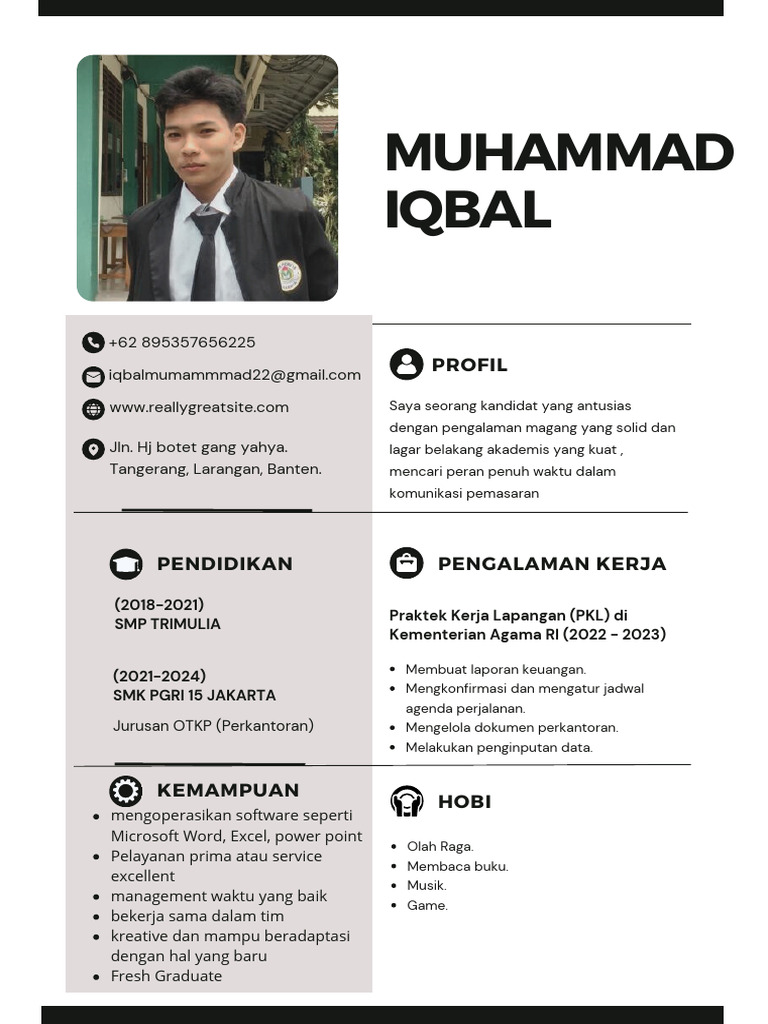 CV MUHAMMAD IQBAL_20240529_001342_0000 | PDF