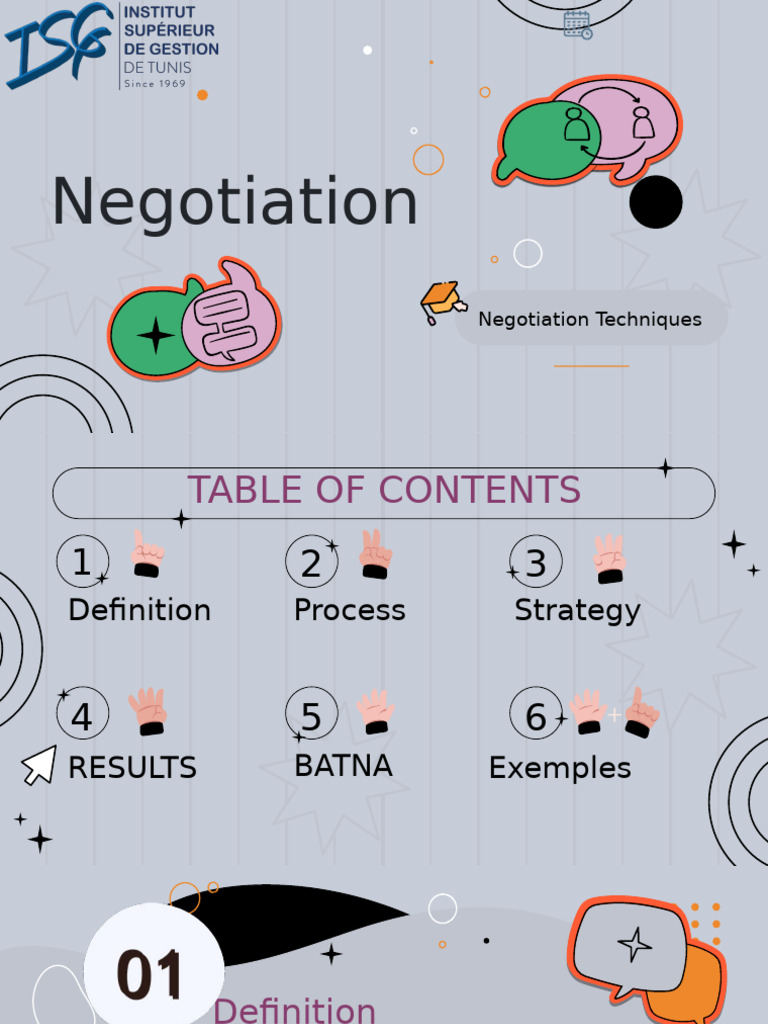 Presentation Example 2 | PDF | Negotiation | Bargaining