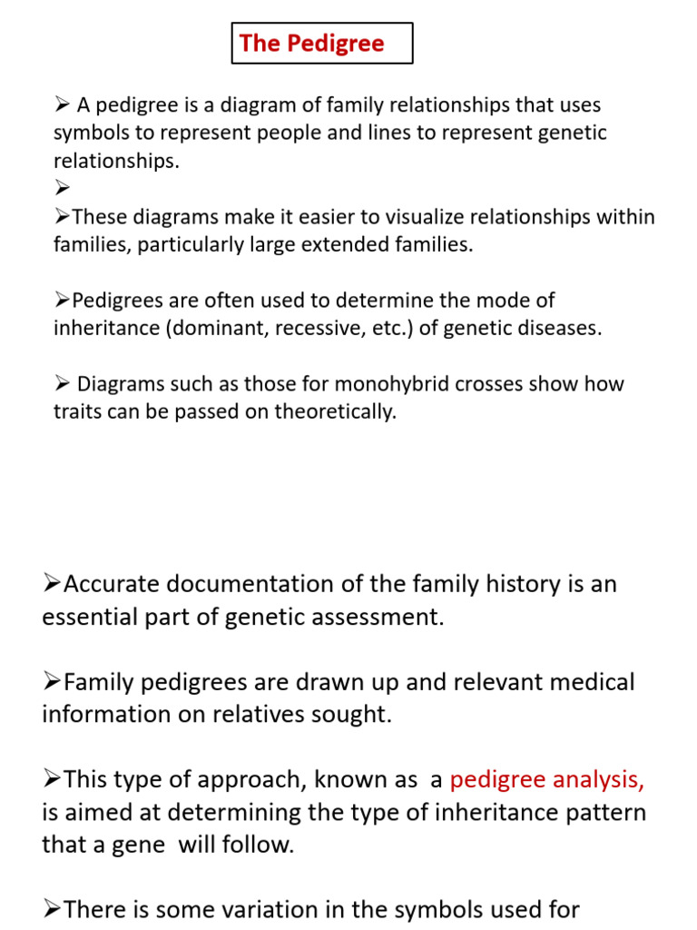 Genetic Pedigree Diagrams 13. | PDF | Genotype | Genetics