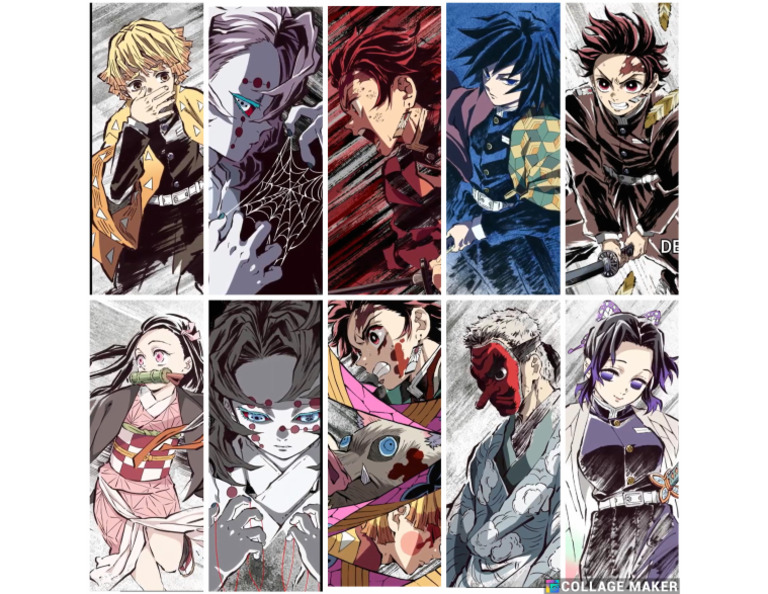 Demon Slayer Book Marks | PDF