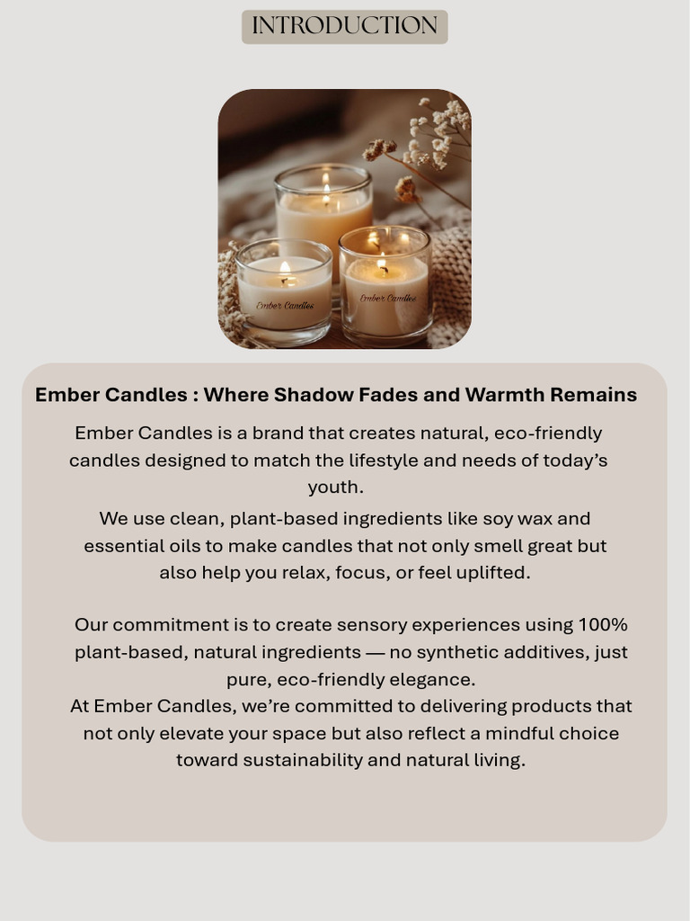 Marketing project file on product development class 12 | PDF | Candle | Wax
