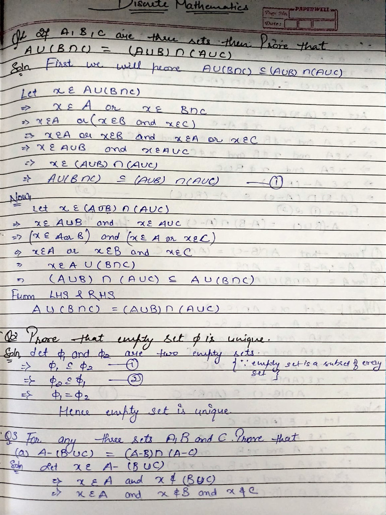 discrete_mathematics msc maths third sem | PDF