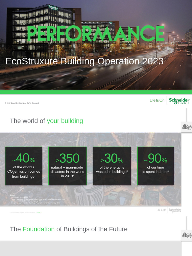 Overview Presentation - EcoStruxure Building Operation 2023 | PDF | Computer Security | Security