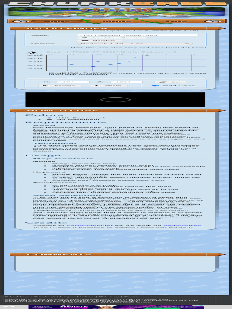 Igloo Finder - Minecraft App | PDF | Minecraft | Computing Platforms