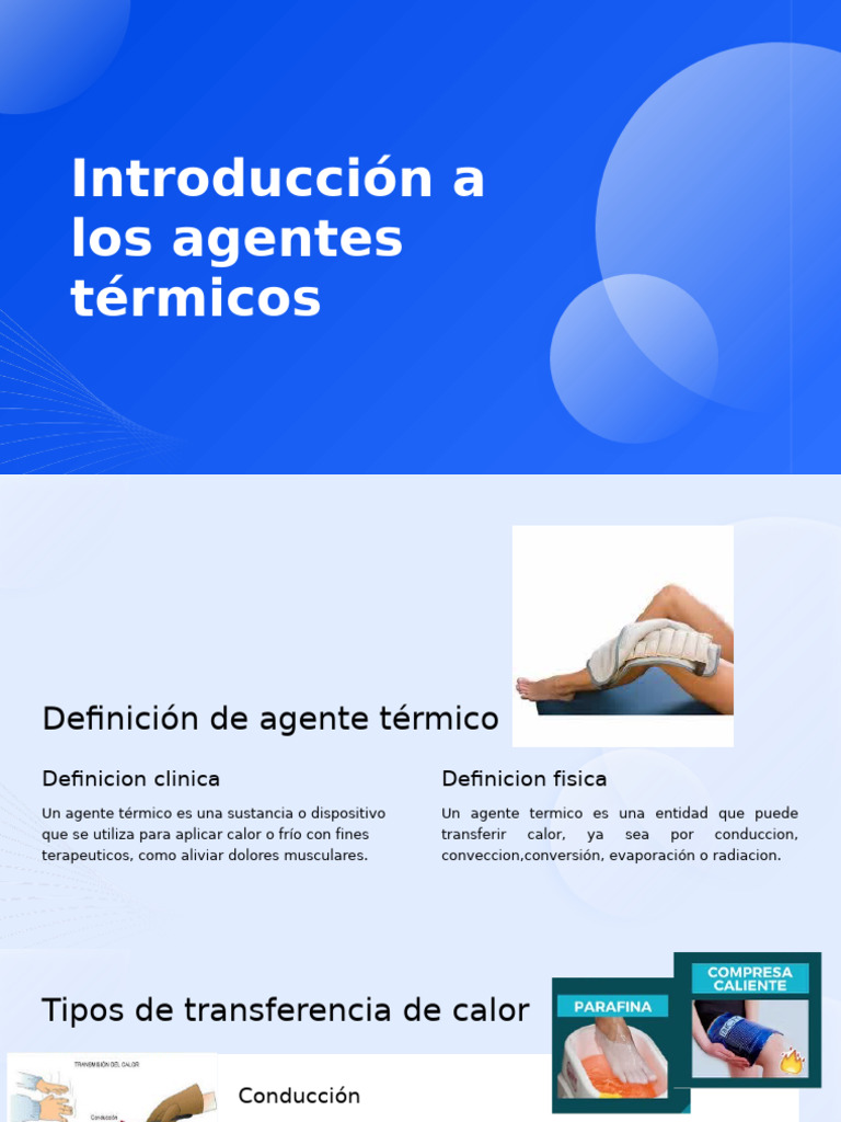 Agentes Térmicos: Transferencia de Calor | PDF | Transferencia de calor ...