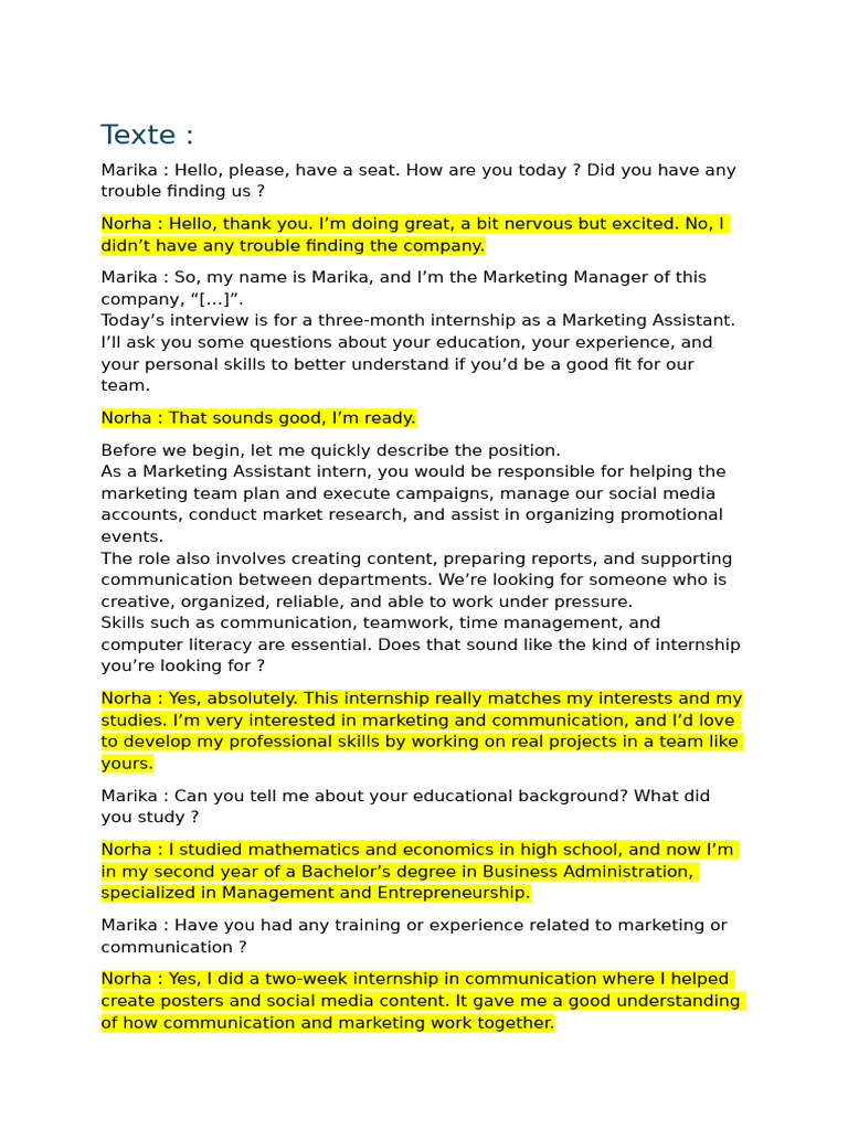 Texte Étudiant | PDF | Analytics | Communication