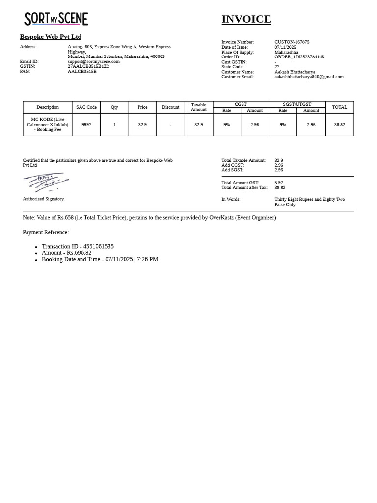 Invoice | PDF | Invoice | Payments