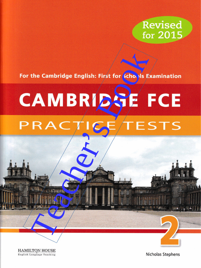 Cambridge FCE Practice Tests Overview | PDF | Verb | Multiple Choice
