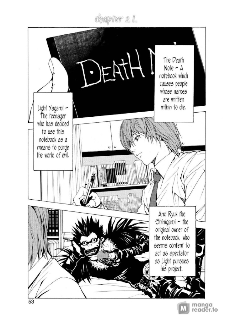 Death Note Chapter 2 Overview | PDF