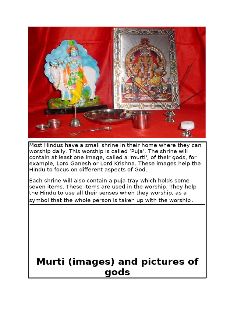 Hindu Sacred Objects | PDF | God | Worship