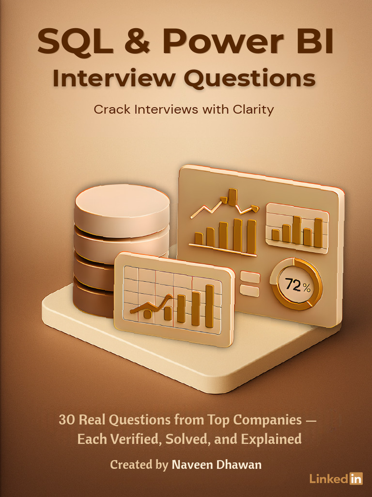 SQL & Power BI — 30 Real Interview Questions | PDF | Data Management ...